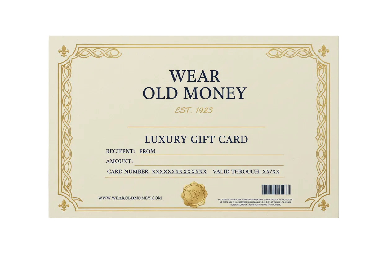 GIFT CARD WEAR OLD MONEY